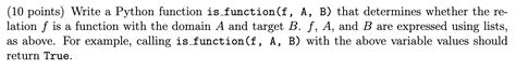 solved this lab deals with functions on finite sets we ll