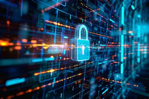 Premium Photo Cybersecurity And Data Protection Through Encryption