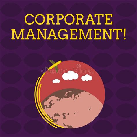 Handwriting Text Corporate Management Concept Meaning All Levels Of