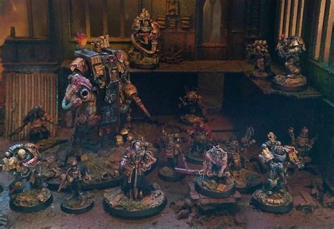 My Ordo Xenos Inquisitor With His Retinue And Deathwatch Marines