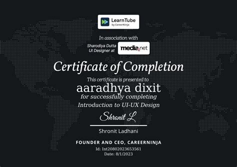Aaradhya Dixit On Linkedin Hi Everyone I Have Successfully Completed
