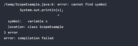 What Does A Cannot Find Symbol Or Cannot Resolve Symbol Error Mean