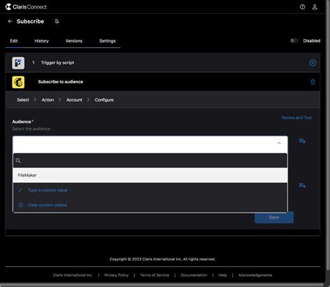 Subscribing To A Mailchimp Audience With The Trigger Claris Connect