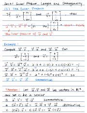 Understanding Inner Products And Orthogonality In Vector Spaces Course Hero