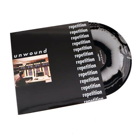 Unwound Repetition Limited Edition Silver Marble Vinyl Lp R