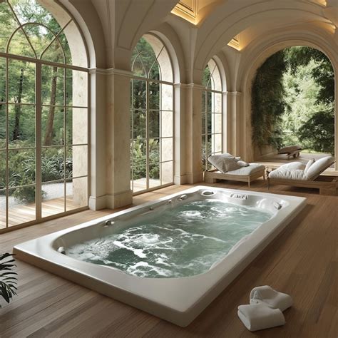 Premium Photo A Small Shallow Tub Or Pool Filled With Cold Water Often Used For Hydrotherapy