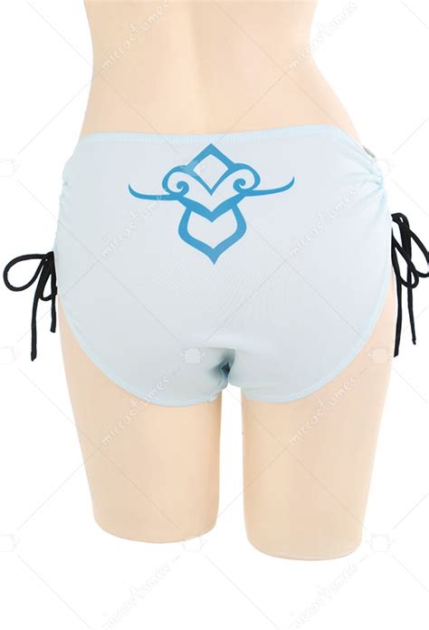 Genshin Impact Nilou Derivative Women Swimsuit Front Lace Up Bathing Suit Two Piece Swimwear