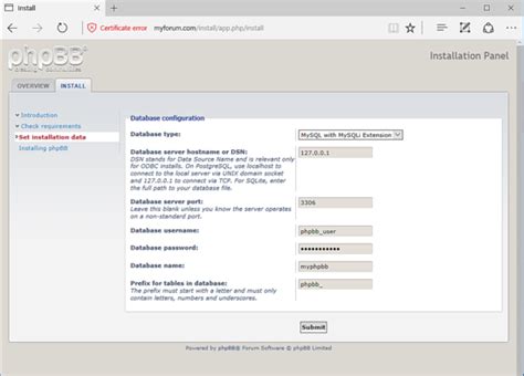 Create A Forum With Phpbb3 On Debian Vitux