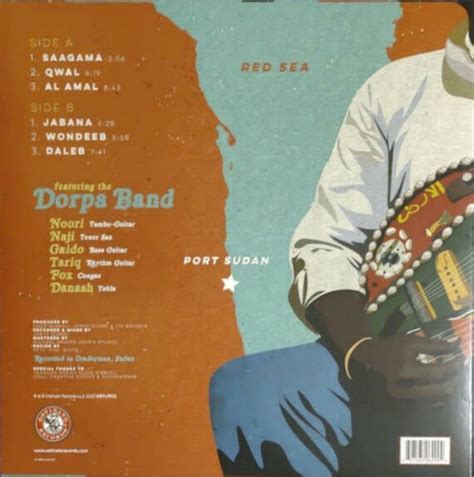 Noori And His Dorpa Band Beja Power 2023 Lp 180gr Sifir Plak