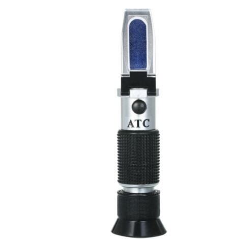 Refractómetro de salinidad Medidores portátiles de densidad de agua de