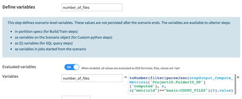 want to control the execution of scenario steps with conditional logic