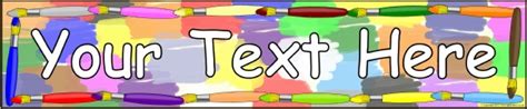 Editable Classroom Display Banners Sparklebox