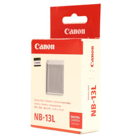 Canon NB-13L Battery fits Powershot G9X II, G5X, etc - Mifsuds ...