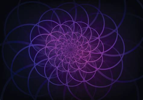 Abstract Swirl Art Purple Presentation Background 53802413 Vector Art