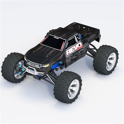 3d Rigged Car Rc Model