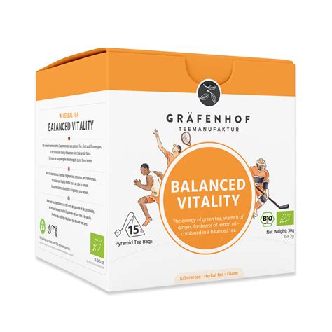 Balanced Vitality Tee Pyramidenbeutel Mit Sachet Beliebte