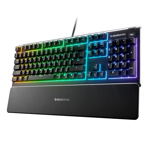 Steelseries Apex 3 Rgb Gaming Keyboard 10 Zone Rgb Illumination