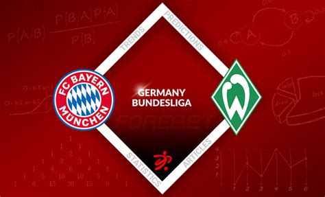 Bayern München vs Werder Bremen Preview 01 21 2024 Forebet