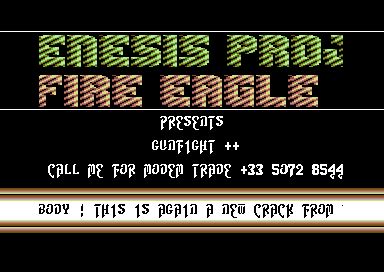 CSDb Genesis Fire Eagle Stripe Logos Intro By Fire Eagle And