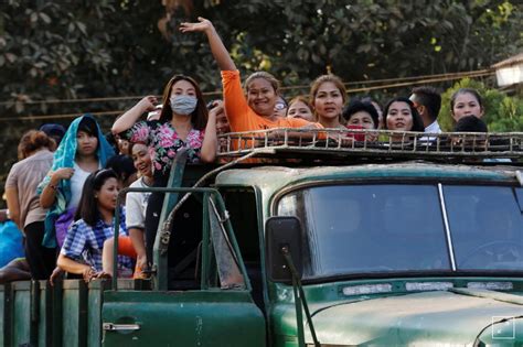 Myanmar More Than 9000 Prisoners Pardoned In New Year Amnesty Crime
