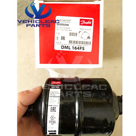 Dml164 Danfoss Hermetic Filter Dryer Freon Refrigerant Filter Of Bus