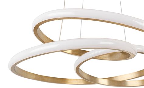 Viseća Lampa Olivia Led Zlatna Emmezeta Webshop