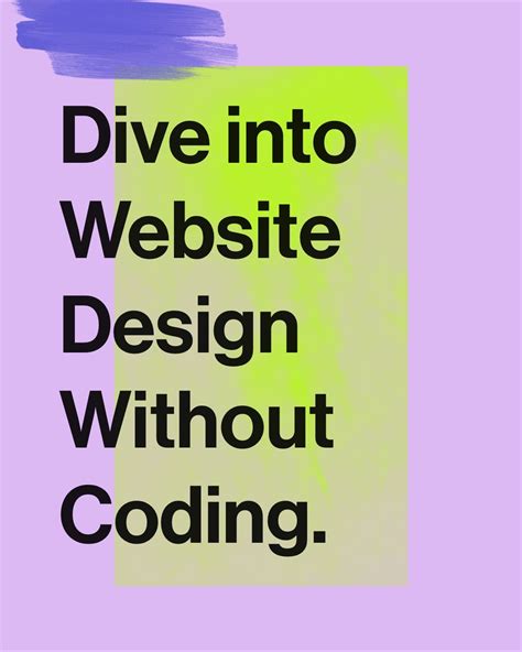 Dive Into Website Design Without Coding 5 Easy Steps Embarking On A