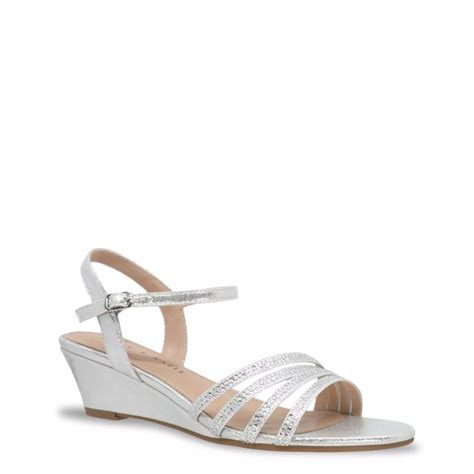 Kelly And Katie Womens Katie Wide Width Evening Sandal Dsw Canada