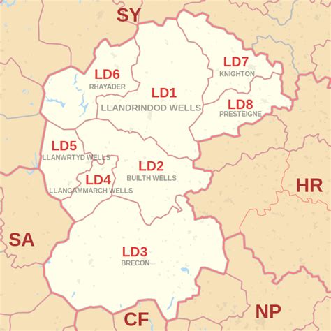 Ld Postcode Area Ld1 Ld2 Ld3 Ld4 Ld5 Ld6 Ld7 Ld8 Property