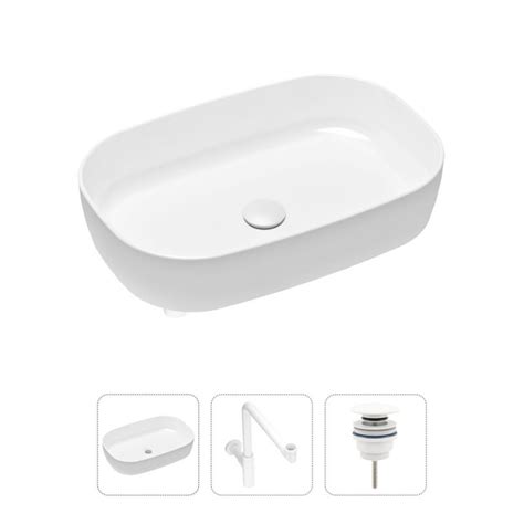 Раковина Lavinia Boho Sink 21520108 54 см., белая матовая, купить в ...