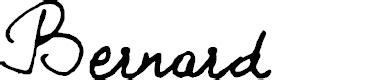 Bernard Font Designed By Philing