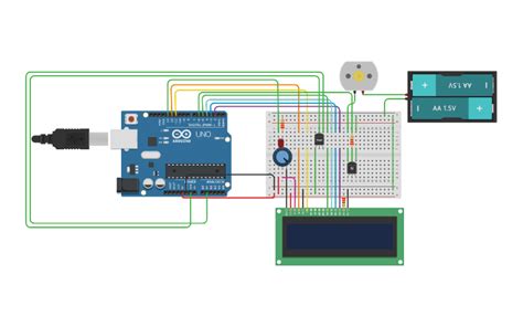 Circuit Design Pid Control Tinkercad