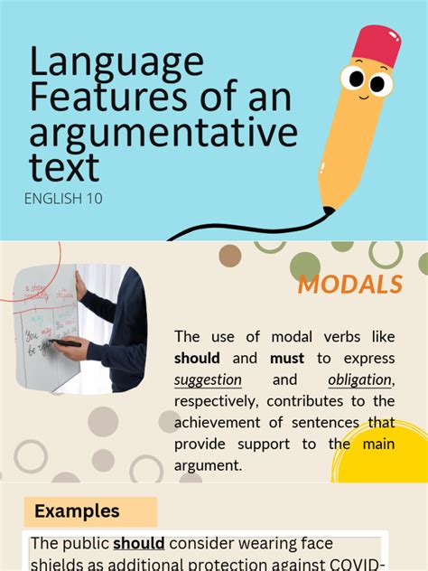 Q2 Language Features Of Argumentative Text Pdf Reason Languages