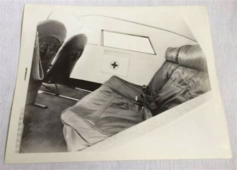 Interior Of Beechcraft Model 17 Biplane 8 X 10 Beech Aircraft Photo Vtg