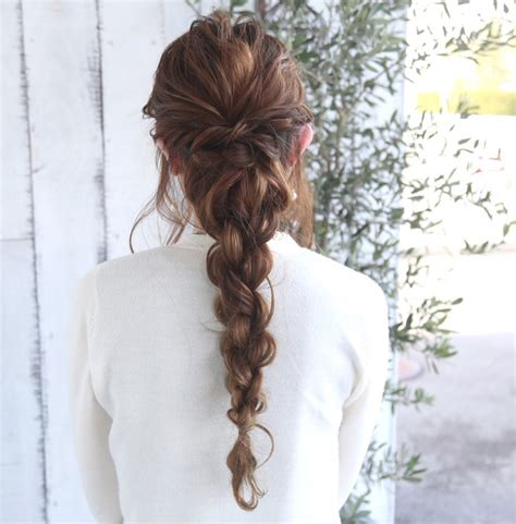 難しいと思ってない？簡単にできるロングの編み込みヘアアレンジ【hair】