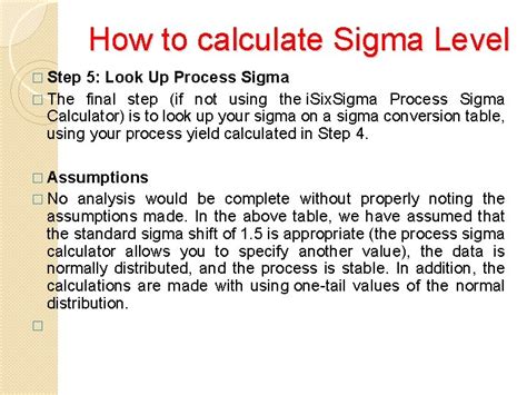 PROCESS SIGMA Six Sigma Dairy Plant Management DTE