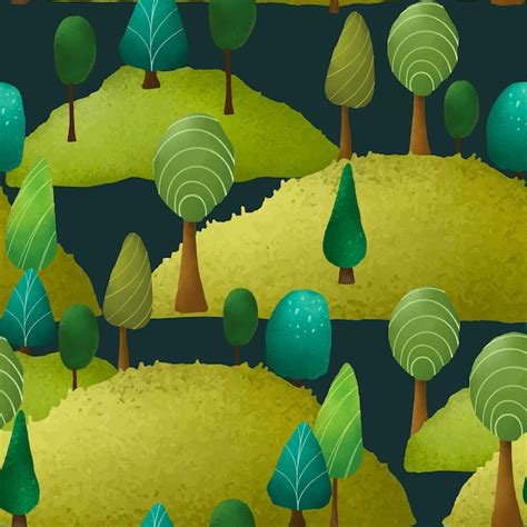 Detailed Forest Floor Art Vectors And Illustrations For Free Download