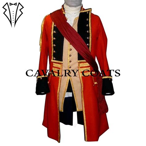 British Army General Braddock Uniform Cavalry Coats