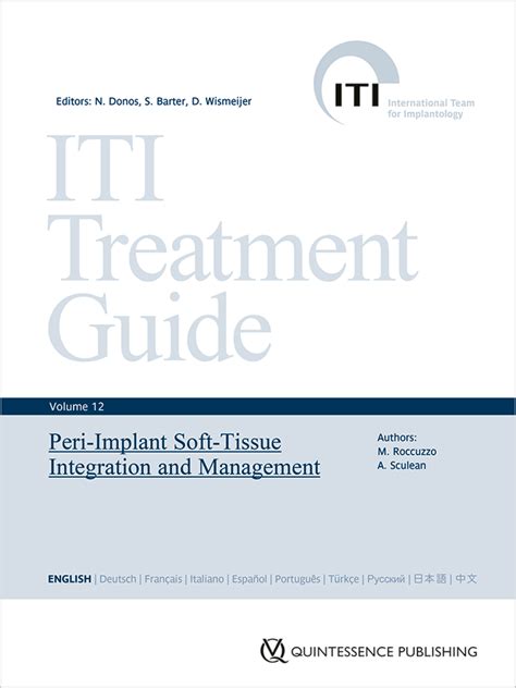 Iti Vol 12 Peri‑implant Soft‑tissue Integration And Management