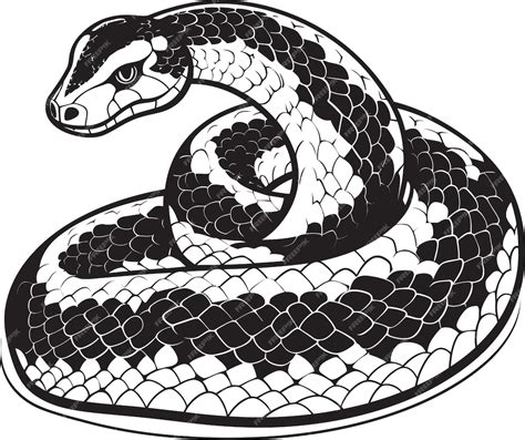 Majestic Python An In Depth Artistic Representation Of Serpents