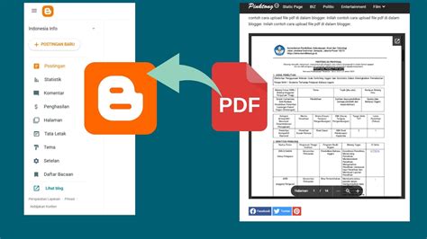 Cara Upload File Pdf Ke Blog Atau Blogger Terbaru Mudah Dan Cepat
