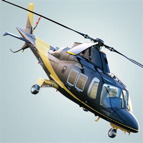 2011年阿古斯塔aw109大新直升机3d模型 Turbosquid 733304