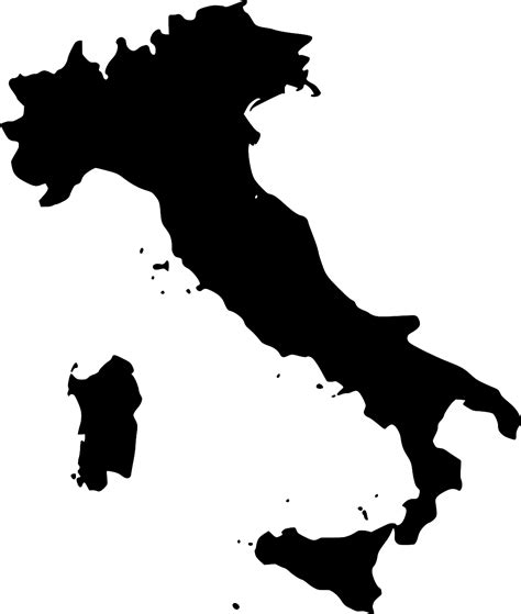 Svg 地区 地图 意大利 免费的svg图像和图标。 Svg Silh