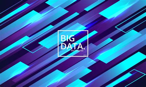 Premium Vector Abstract Big Data Visualization Background