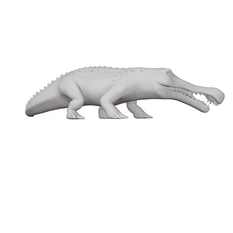 3d File Sarcosuchus Dinosaur・model To Download And 3d Print・cults