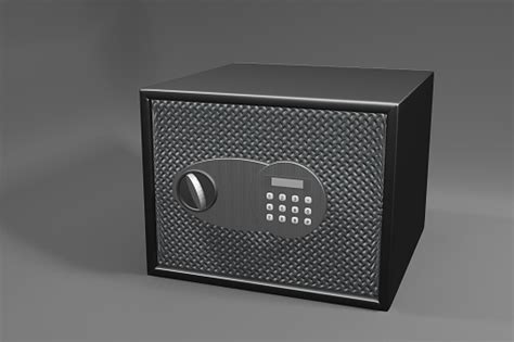 3d 렌더링 금속 작은 안전 로커 가정 안전 상자 또는 현대 전자 사물함 벡터 그림 보안 안전 사물함 강철에 대한 스톡 사진 및 기타 이미지 Istock