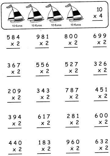 Cuadernillo Para Aprender A Multiplicar Una Y Dos Cifras Imagenes