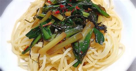 基本からアレンジまで！思わずつくりたくなる「行者にんにくパスタ」のレシピ集 クックパッド