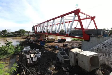 Pembangunan Jembatan Jongbiru Kediri Rawan Molor Hingga Bulan Juni 2024 Ini Pemicunya Radar