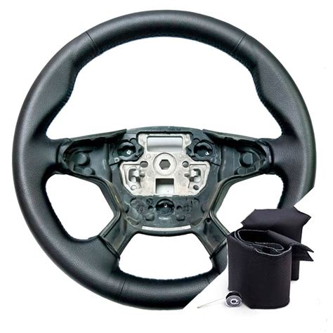 Оплетка на руль на Ford Focus 3 из кожи - Купить за 1 250 руб. в ...